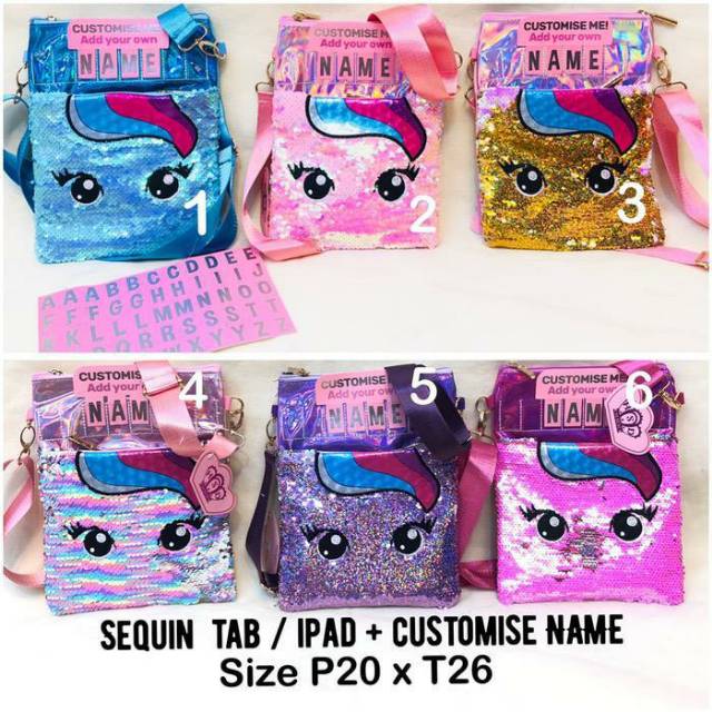 Jual Tas sequin TAB little ponny | Shopee Indonesia