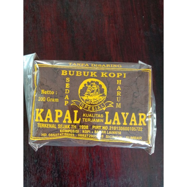 Jual kopi cap kapal layar seri mix kemasan 200 gr | Shopee Indonesia