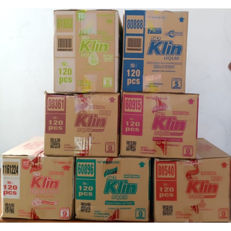 Jual Soklin Liquid 22ml Renceng Sachet 1 Dus/Karton (isi 120 sachet) | Shopee Indonesia