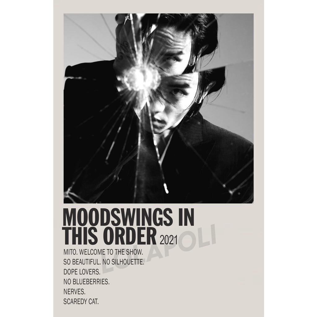 Jual Poster Cover Album Moodswings In This Order - DPR IAN | Shopee Indonesia