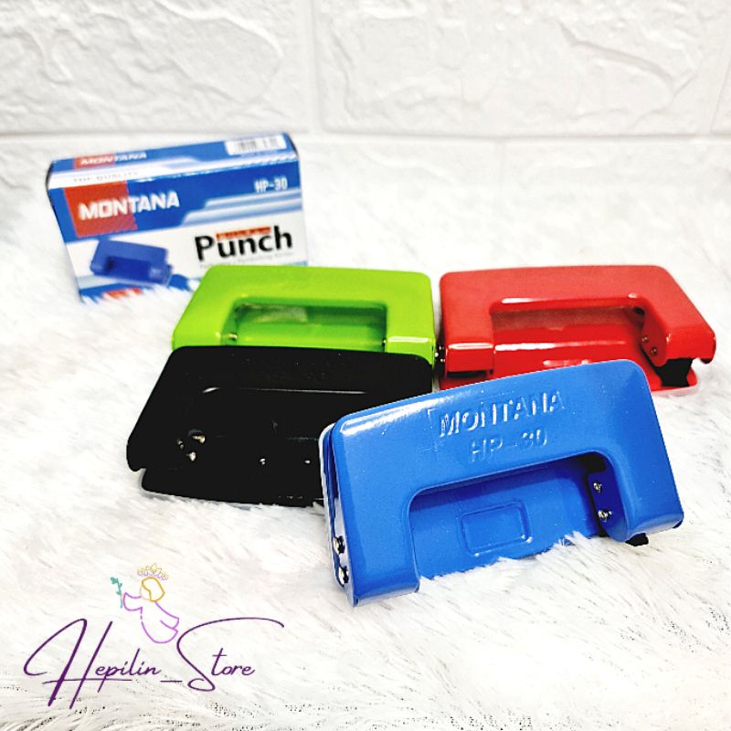 Jual Punch Montana HP-30 atau HP-40 / Perforator with Lock / Alat Plong ...
