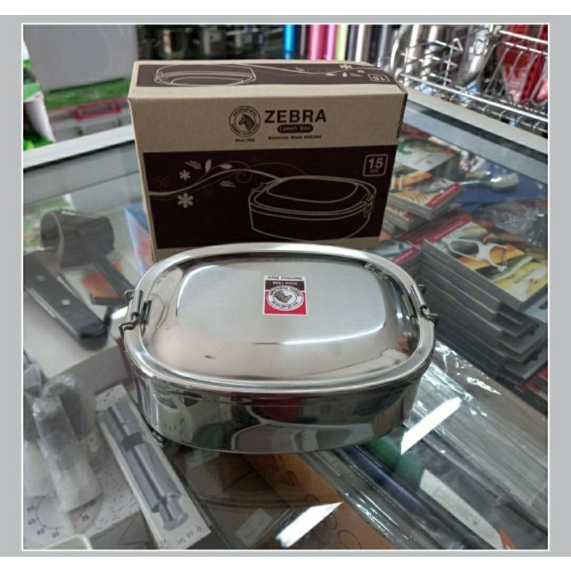 Jual 152015 Lunch Box Zebra 15cm Stainless Steel 304, Thailand Made ...