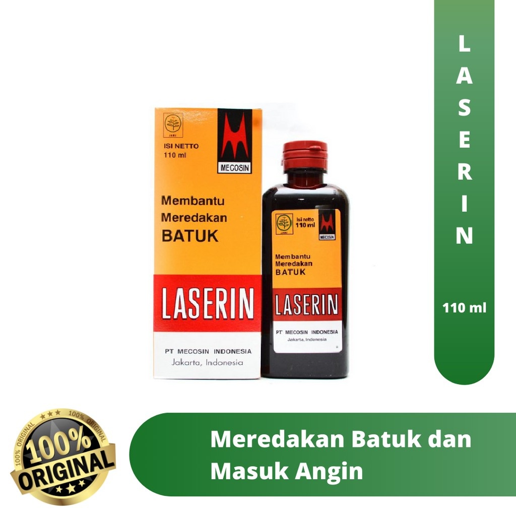 Jual Laserin Syrup 30 ml , 60 ml & 110 ml | Shopee Indonesia
