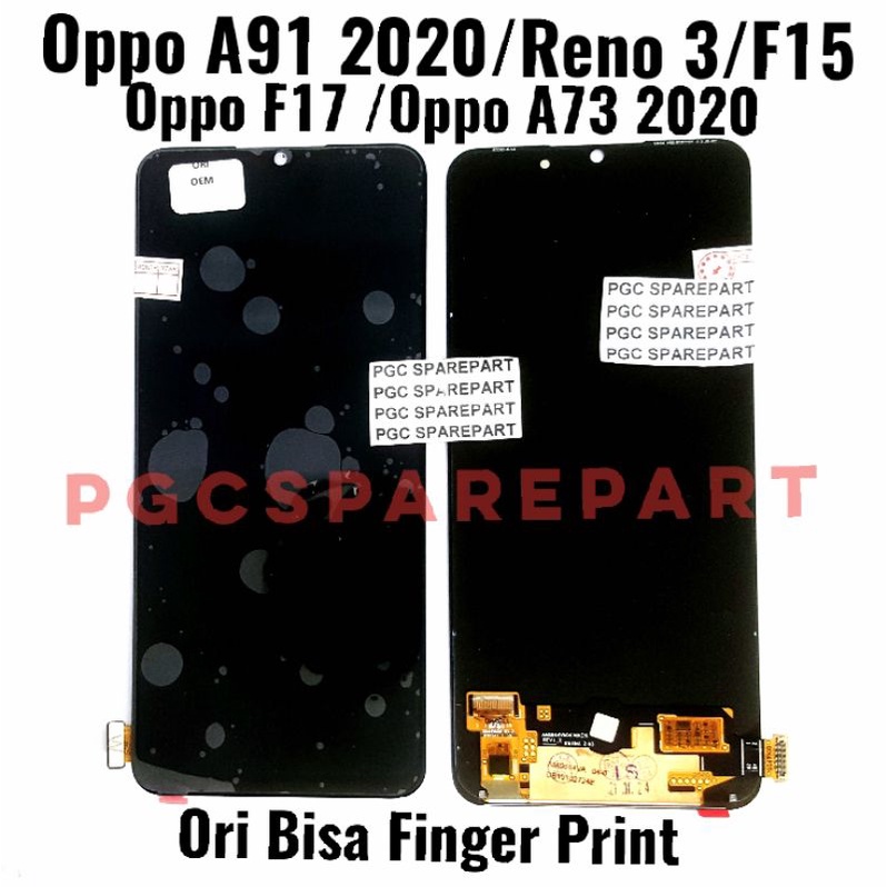 Jual LCD Touchscreen Fullset Oppo A91 2020 / Reno 3 / Oppo F15 / F17 ...