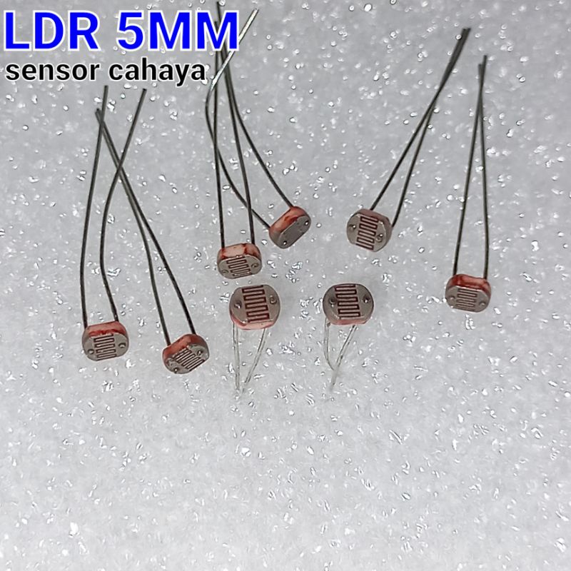 Jual 10 pcs LDR sensor cahaya 5mm | Shopee Indonesia