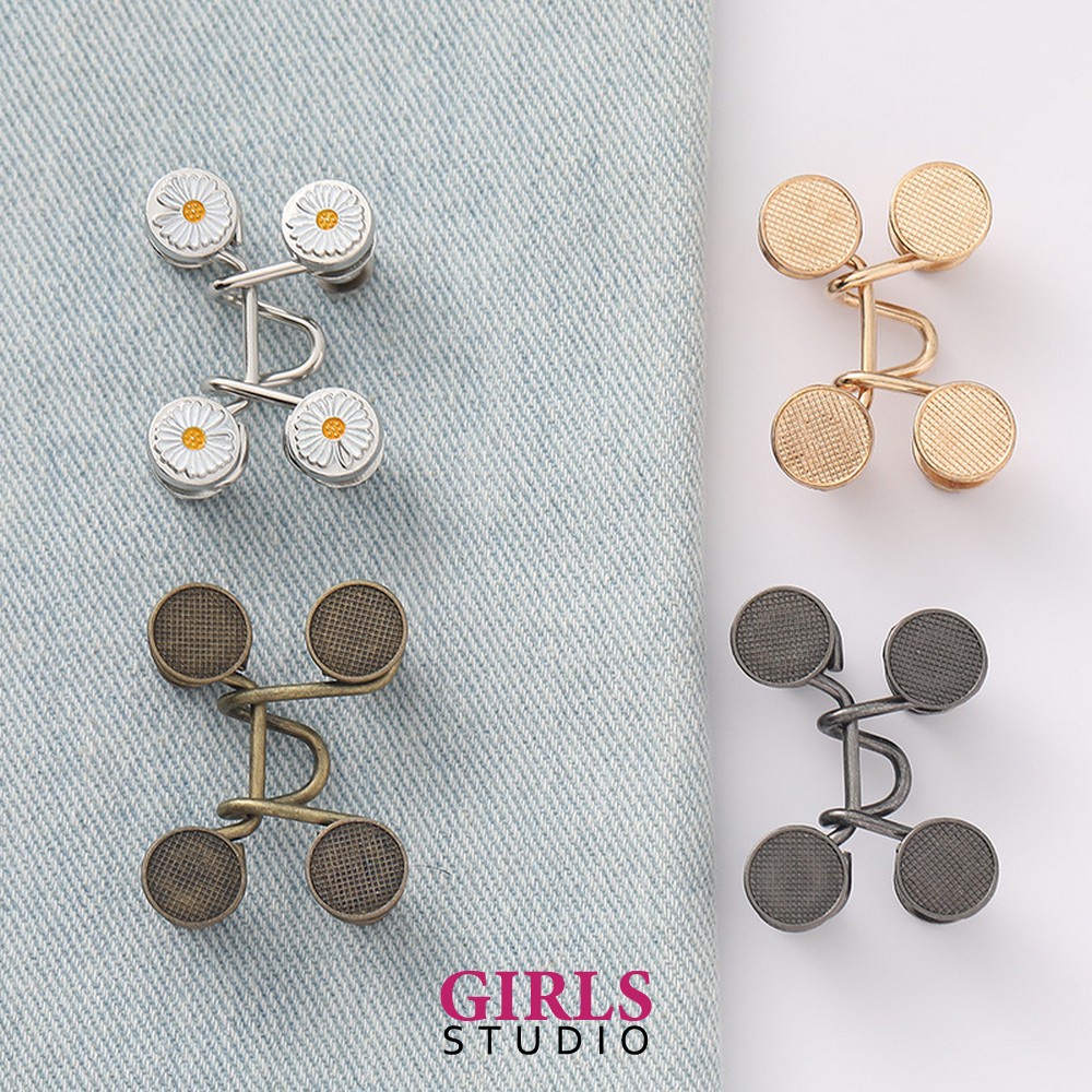 Jual Kancing Jeans Daisy Lepas Pasang Multifungsi / Kait Pengecil ...