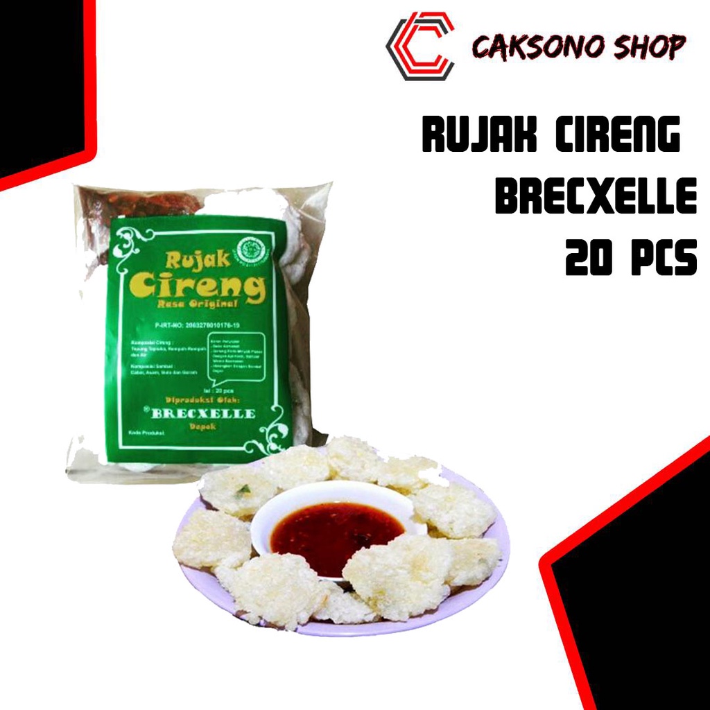 Jual rujak cireng brexcelle frozen food asli depok 400 gam isi 20 pcs ...