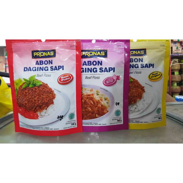Jual PRONAS ABON DAGING SAPI PEDAS/ORIGINAL/DENGAN BW GORENG | Shopee ...
