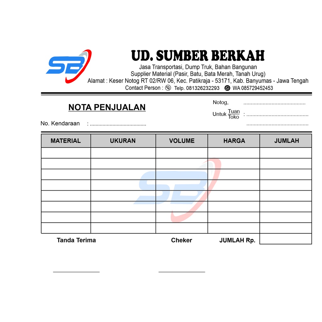 Jual NOTA CUSTOM F4/2 FULL COLOR I BISA SATUAN I BISA REQ DESAIN ...