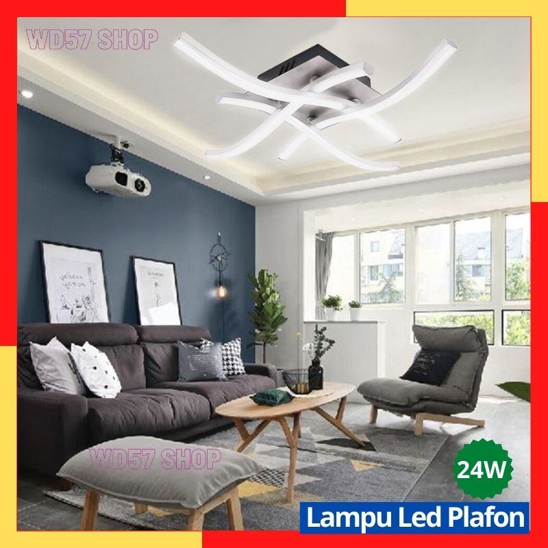Jual Lampu Plafon LED Gantung Tempel Modern Minimalis Langit Hias ...