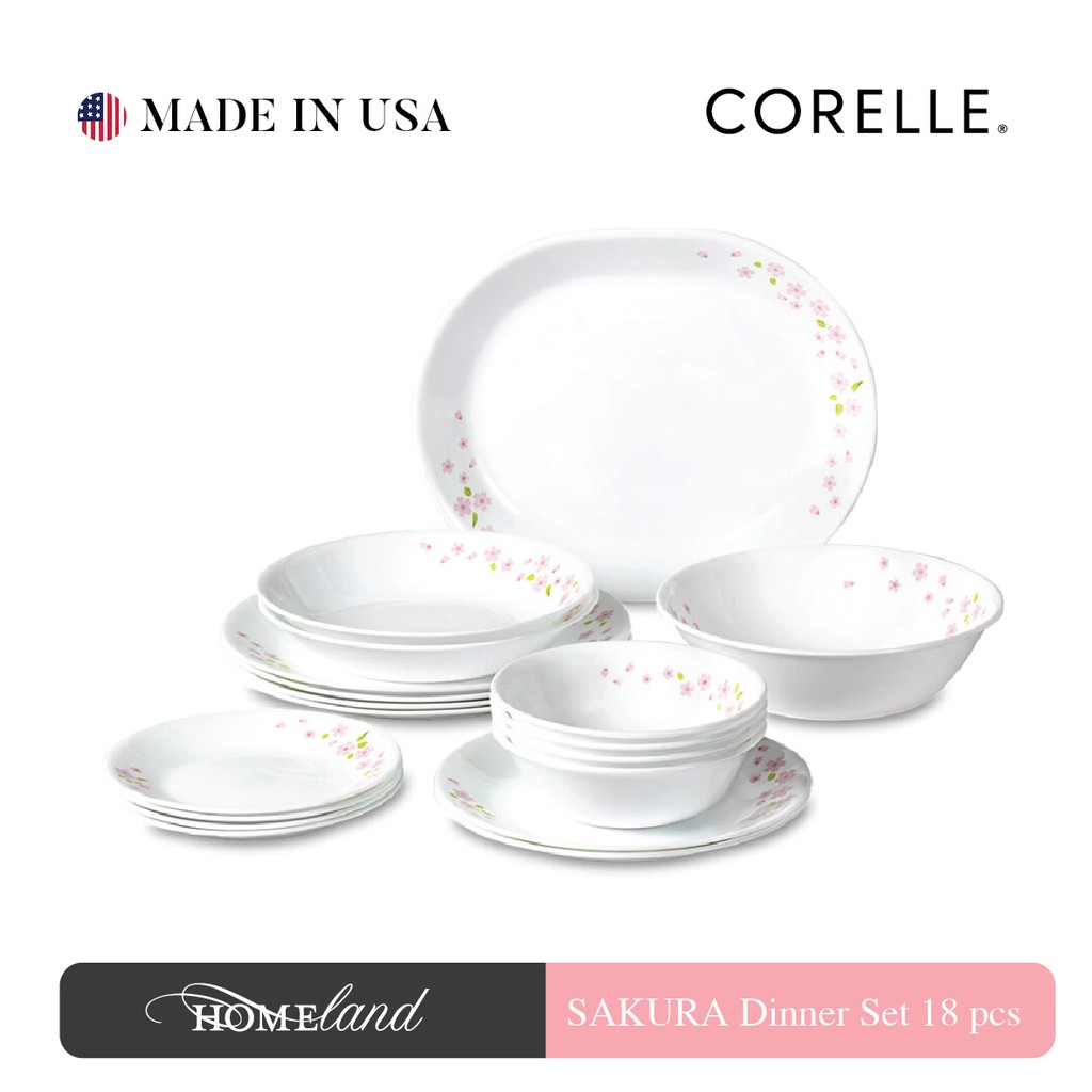 Jual CORELLE Sakura Set 18Pcs | Shopee Indonesia