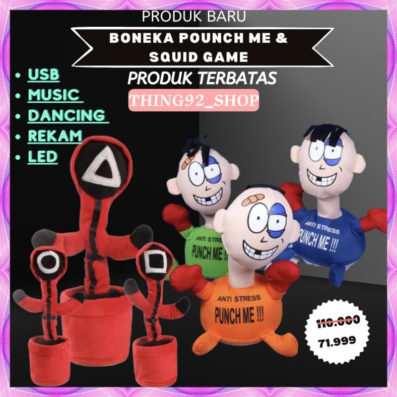 Jual Mainan Anak Boneka Tinju Anti Stress Punch Me Boneka Pukul Saya ...