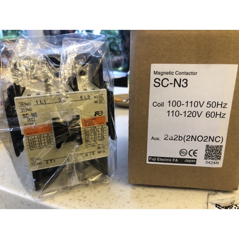 Jual Magnetic Contactor / Kontaktor SC-N2 220V 380V SCN2 Fuji Electric ...