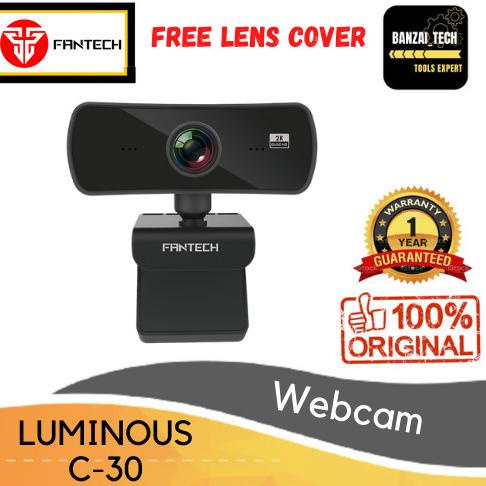 Jual Fantech C30 Luminous 2k 4mp QHD 1440p Webcam Termurah | Shopee ...