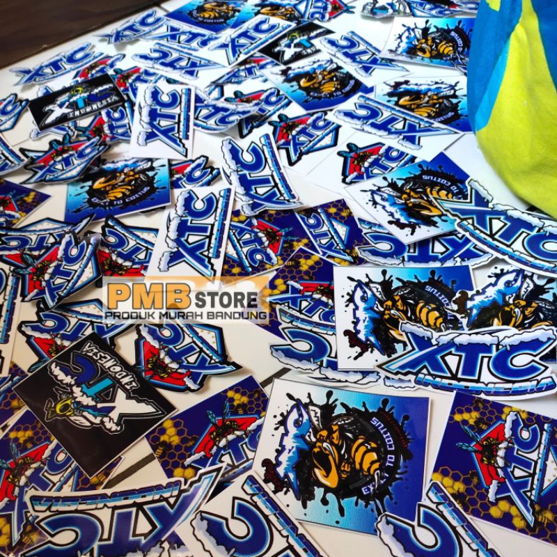 Jual Stiker xtc anti air paket komplit legend 8pcs | Shopee Indonesia