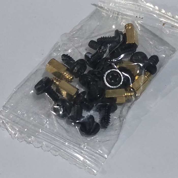 Jual baut mur screw sekrup skrup screws PC komputer mainboard casing 1 ...
