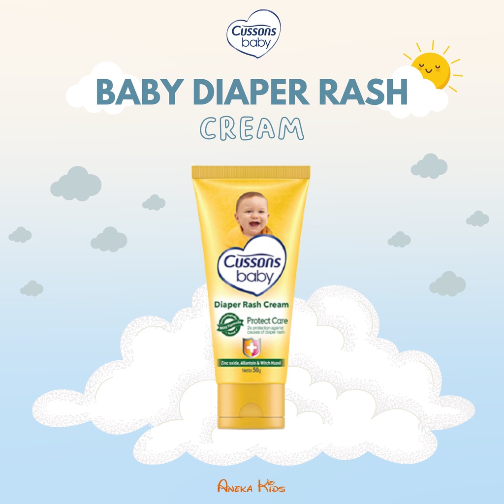 Jual Cussons Baby Diaper Rash Cream/ Protect & Care 50gr 8998103014531 ...