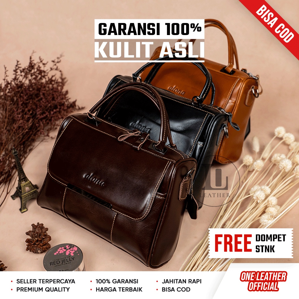Jual Tas Kulit Asli Wanita Dewasa Tipe Selempang Sholder Bag Soren ...
