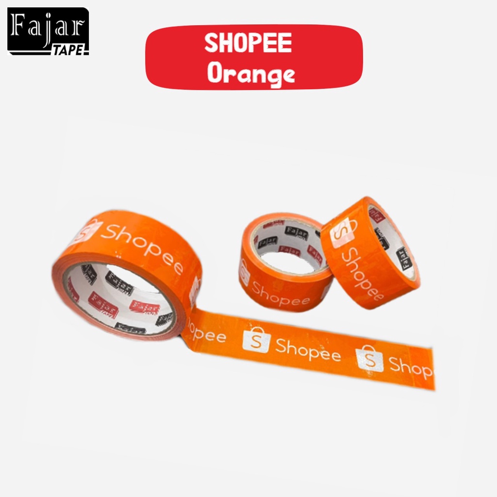 Jual Lakban Online SP / Lakban printing / orange / 45mm x 55 Yard (Full ...