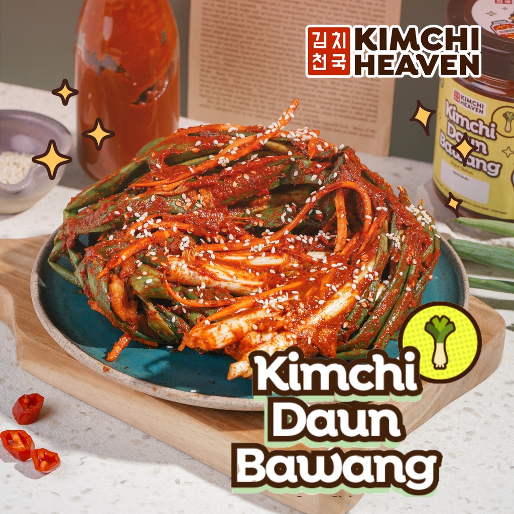 Jual Kimchi daun bawang / Pa Kimchi 500g Makanan Korea Halal Kimchi ...