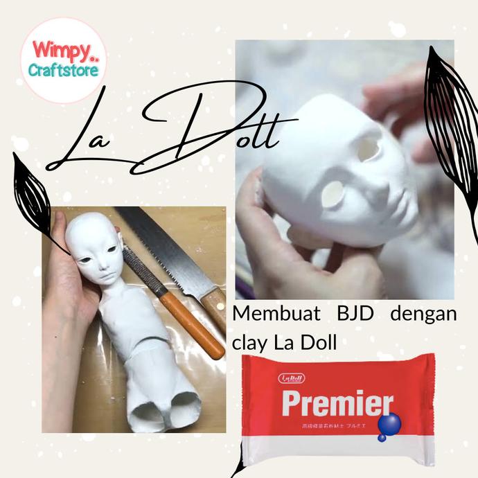 Jual Clay LA DOLL Premier for BJD Ball Jointed Doll Clay Figure ...
