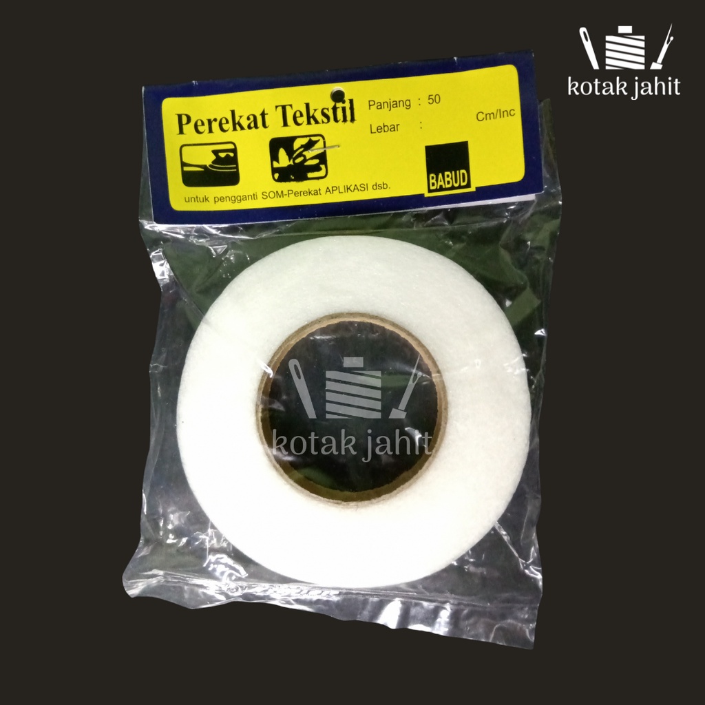 Jual perekat tekstil 2 sisi untuk pengganti SOM perekat aplikasi lem ...