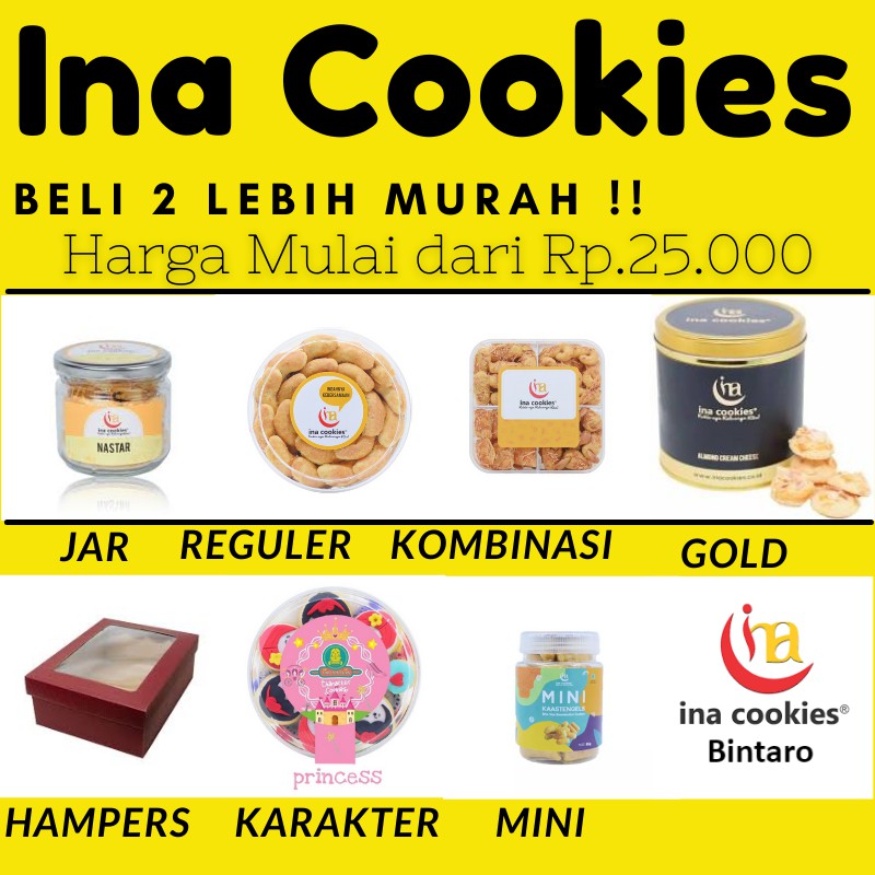 Jual Ina Cookies Kue Kering Enak Murah | Shopee Indonesia