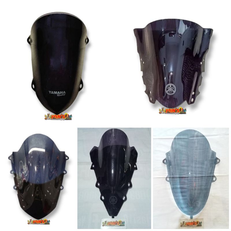 Jual VISOR R15 V2 R15 V3 R15 V4 R25 OLD NEW WINDSHIELD R15 VVA R15M R25 ...