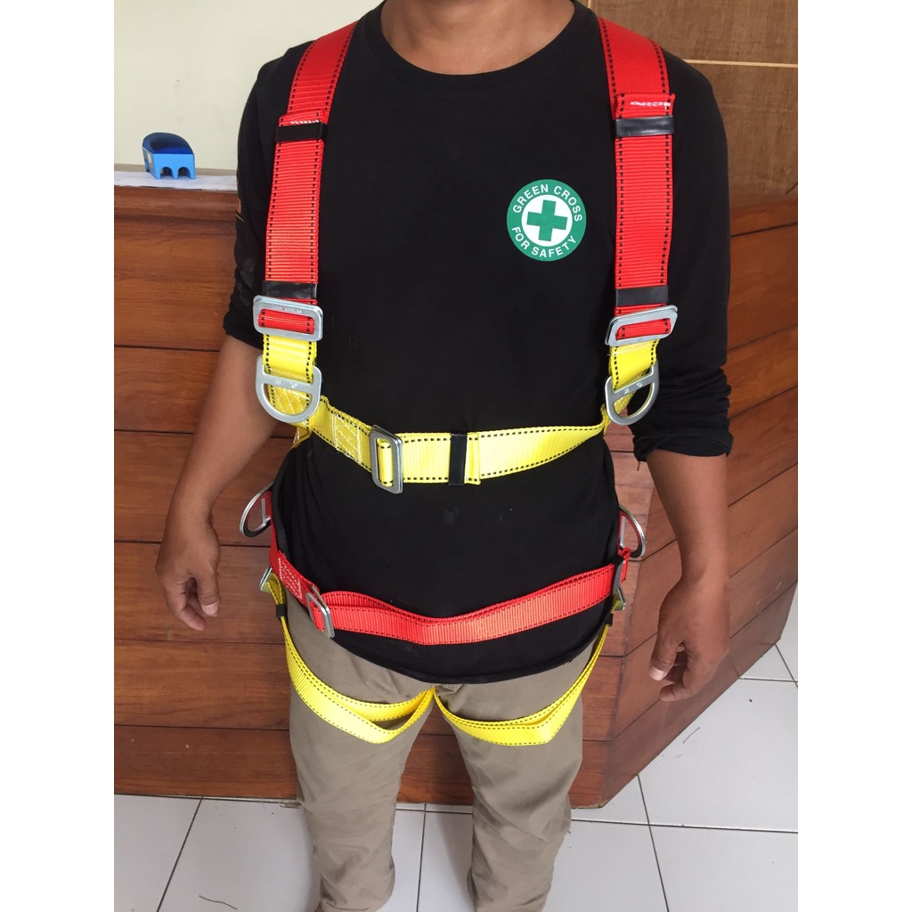Jual FULL BODY HARNESS BRIGHT PN56 / SAFETY BELT / SAFETY HARNESS ...