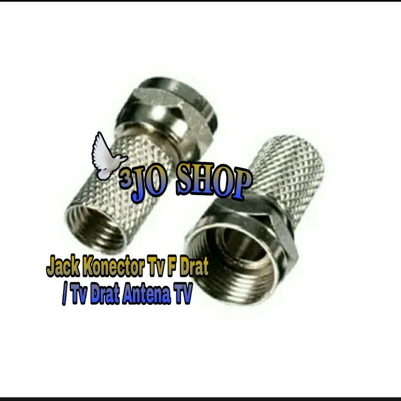 Jual Jack Konector Tv F Drat Besi / Drat Tv Antena Besi | Shopee Indonesia