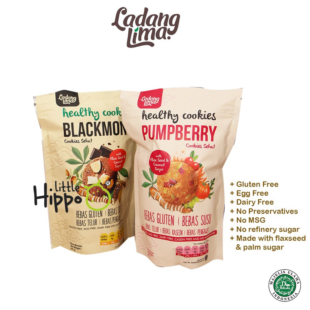 Jual Blackmond Cookies Ladang Lima Asi Booster Diet CheeseThins Snack ...