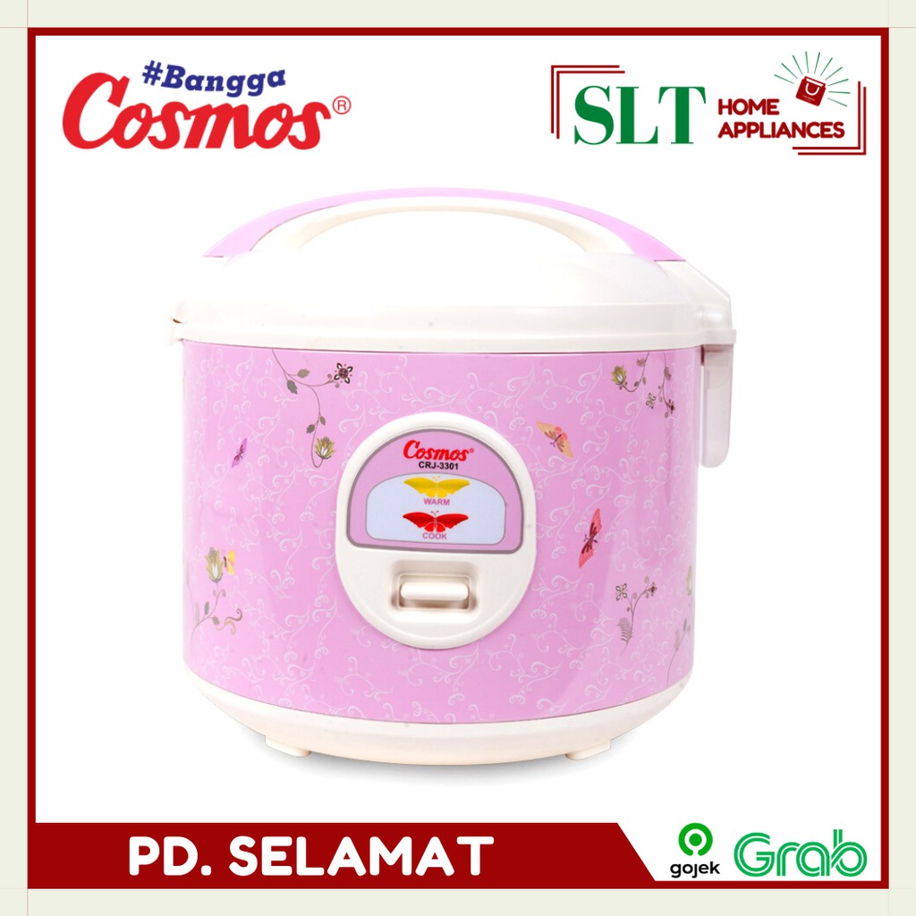 Jual by gojek rice cooker cosmos crj 3301 magic com cosmos | Shopee ...