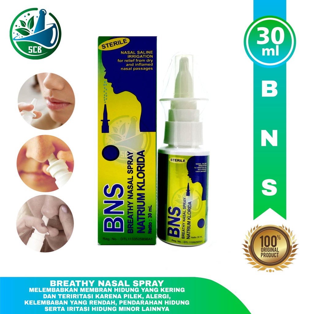 Jual BNS Breathy Nasal Spray - Semprot hidung 30 ml | Shopee Indonesia