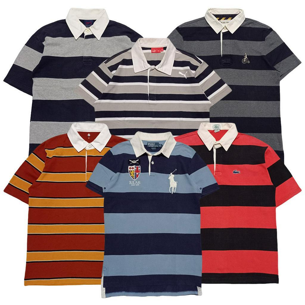 Jual Kaos Polo Rugby Shirt Second Branded | Kaos Polo Rugby | Rugby ...