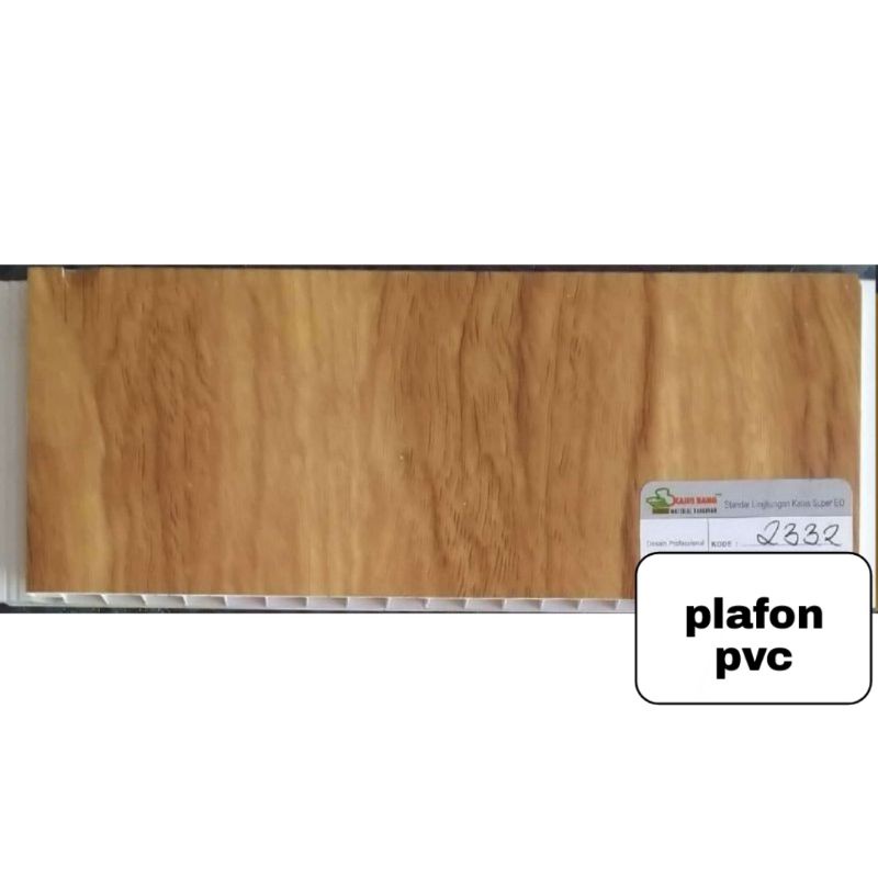 Jual plafon PVC motif kayu lebar 20cm tebal 8mm | Shopee Indonesia