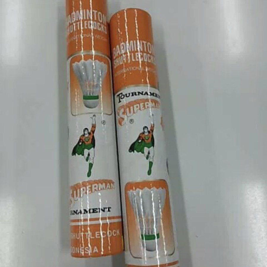Jual Shuttlecock kok Superman ORANGE ORIGINAL | Shopee Indonesia
