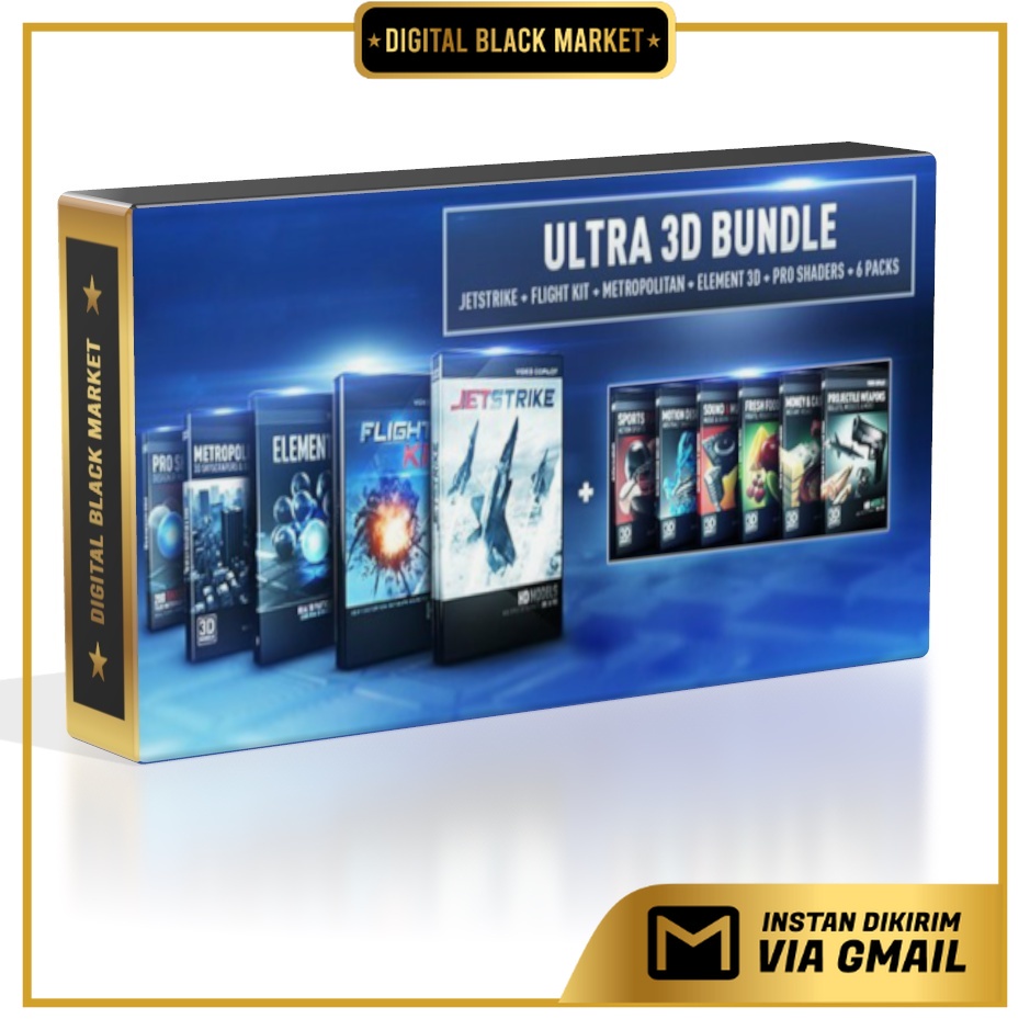The Studio Bundle Element 3d Pro Shaders All 6 Model VIDEO COPILOT Pro