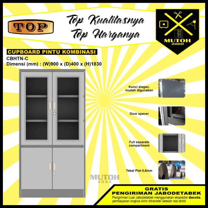 Jual Lemari Arsip Besi Pintu Swing Top By Datascript (Pintu Kaca & Besi ...