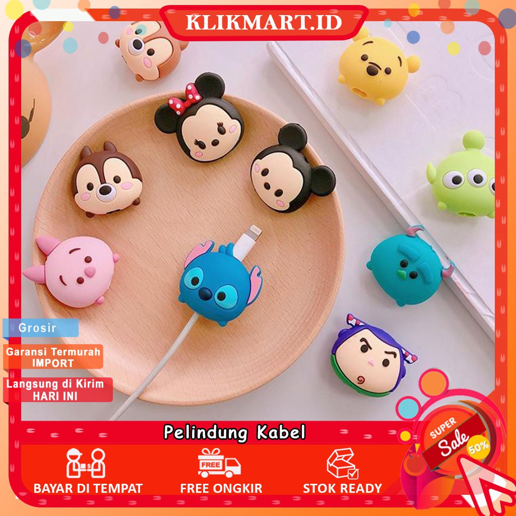 Jual Km-98 CABLE BITE / PELINDUNG KABEL MURAH / CABLE PROTECTOR DISNEY ...