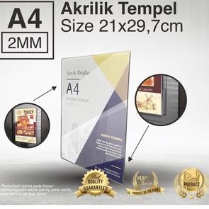 Jual Model Baru.. DispLay AKRILIK Papan iklan produk jualan dagang mika ...
