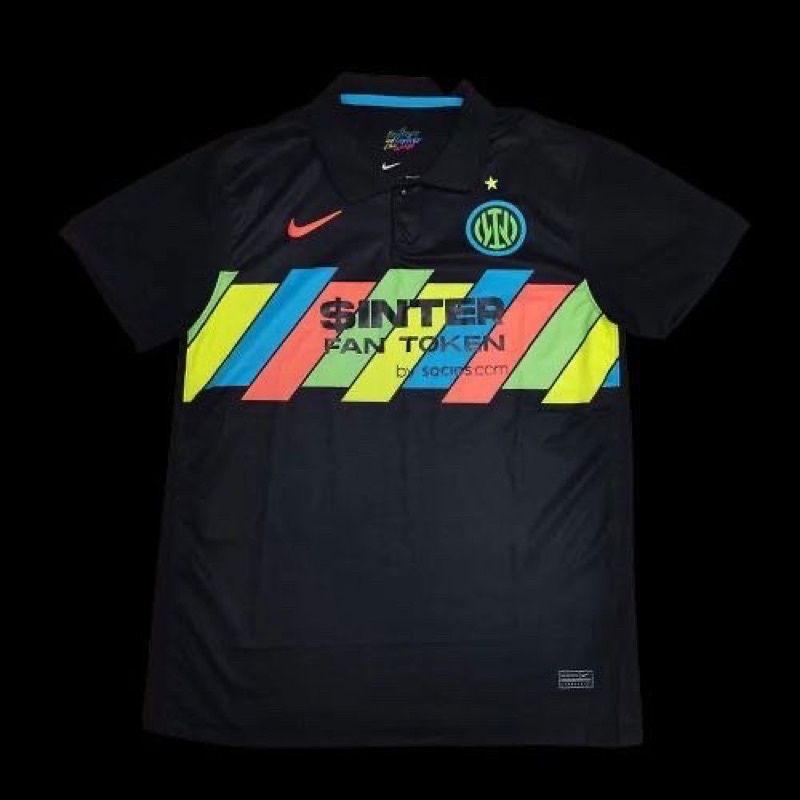 Jual Jersey inter 3rd hitam 21/22 | Shopee Indonesia