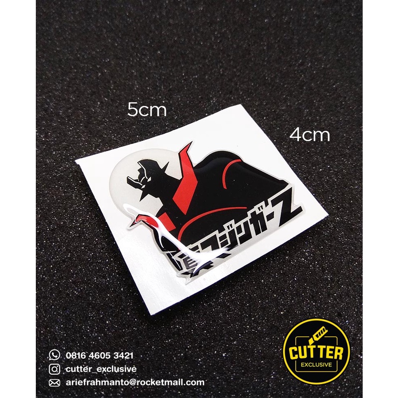 Jual emblem sticker resin MAZINGER Z | Shopee Indonesia