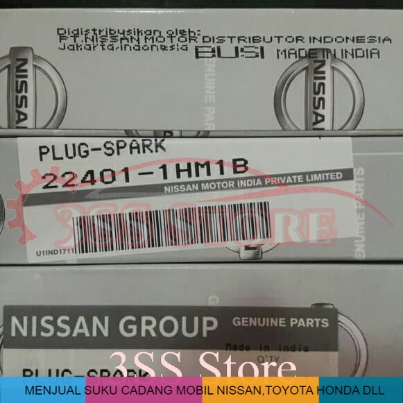 Jual Spark Plug / BUSI NISSAN MARCH Original Nissan | Shopee Indonesia