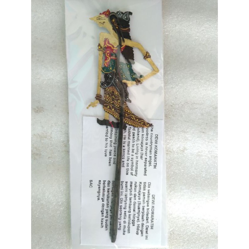 Jual Pembatas Buku Wayang Kulit Sindik 10cm - Wanodya | Shopee Indonesia