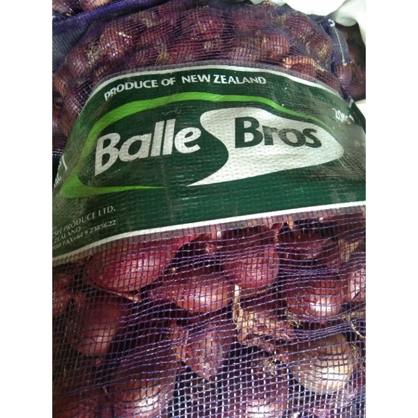 Jual bombay merah +- 20 kg ( karungan) | Shopee Indonesia