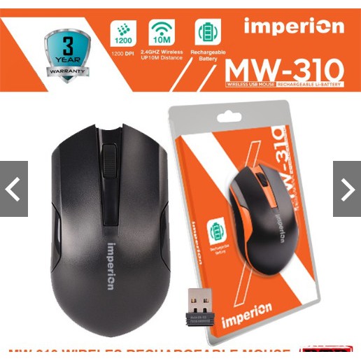 Jual Imperion MW-310 Wireless USB Mouse - Low Power Consumption ...