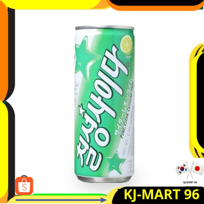 Jual MINUMAN KOREA HALAL/KOREA DRINK LOTTE CHILSUNG CIDER 250 ML-SODA ...