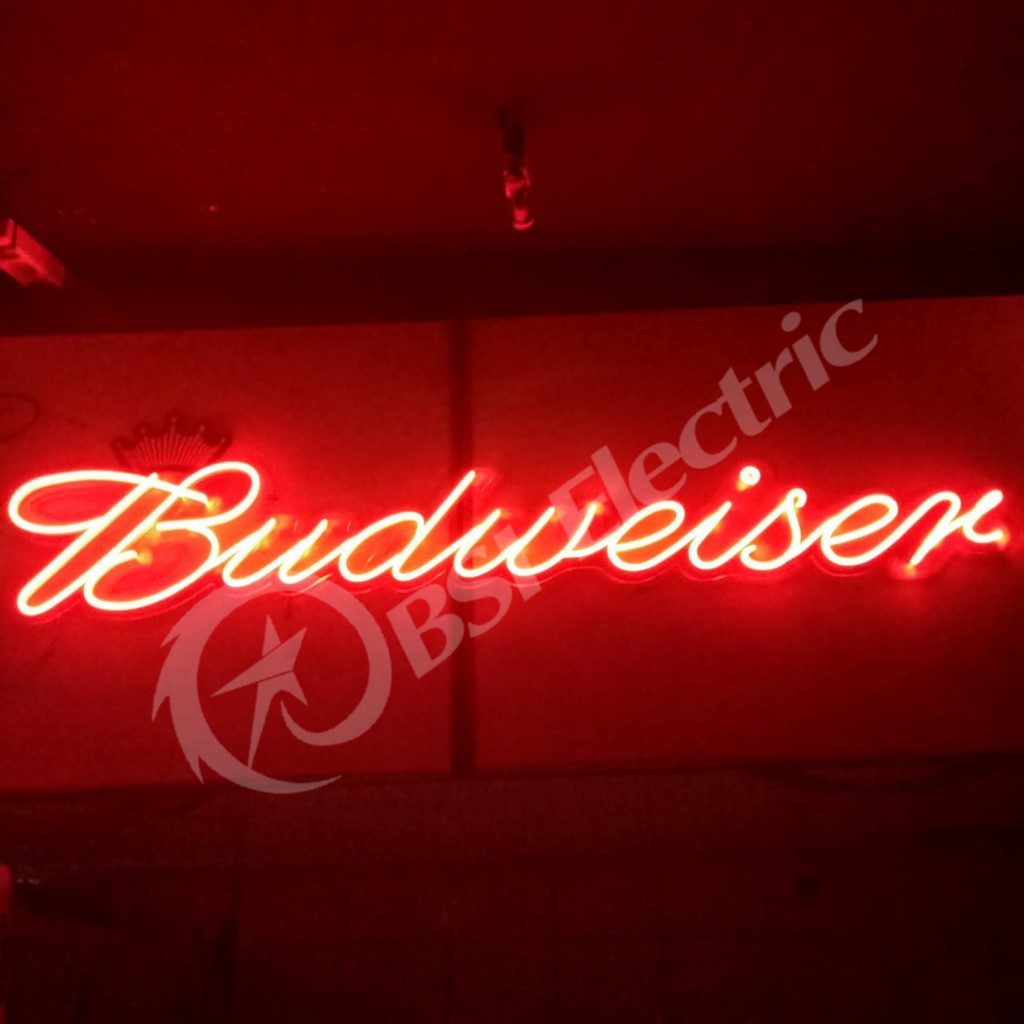 Jual Budweiser Neon Flex Led / Neon Sign / Neon Light | Shopee Indonesia