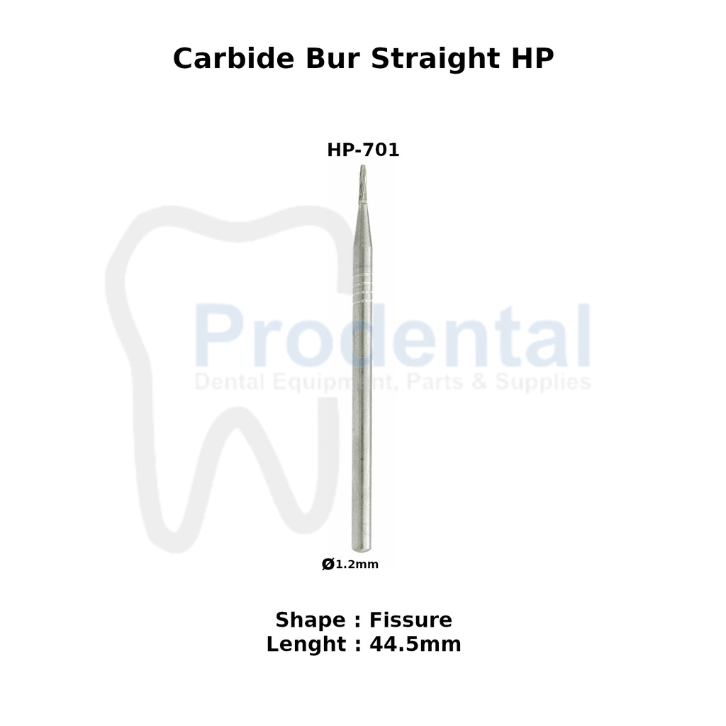Jual Dental surgical HP-701 bur tulang carbide tungsten fissure bur ...