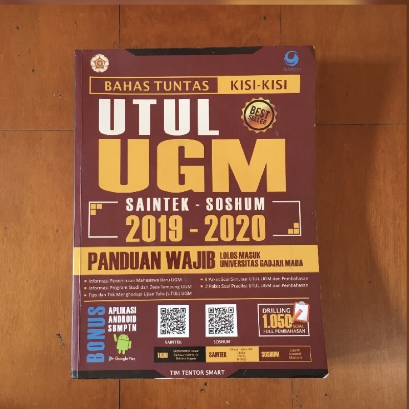 Jual Buku Latihan UTUL UGM Saintek Soshum | Shopee Indonesia